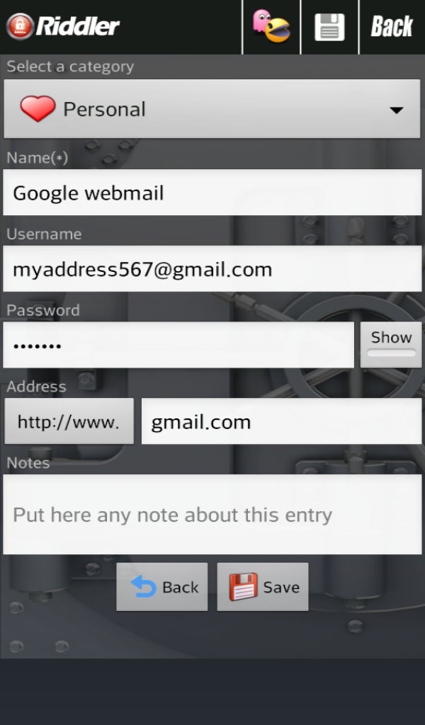 AES Password Manager - The Riddler - App on Amazon Appstore