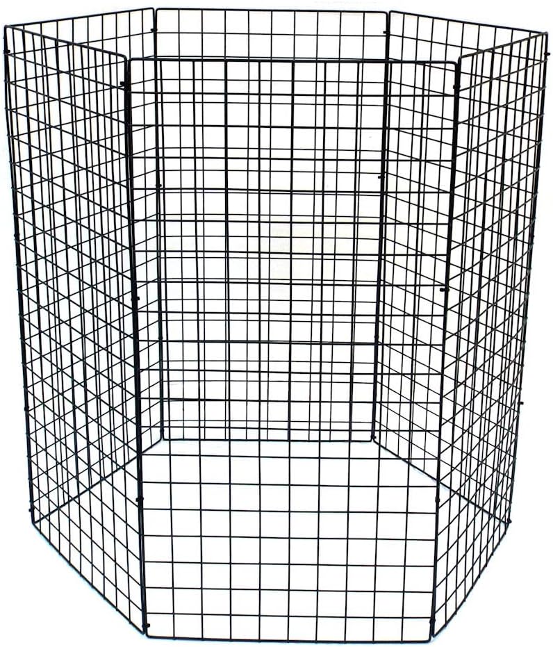 Weather Resistant Garden Composter with 1300 Liters Capacity Made of ...