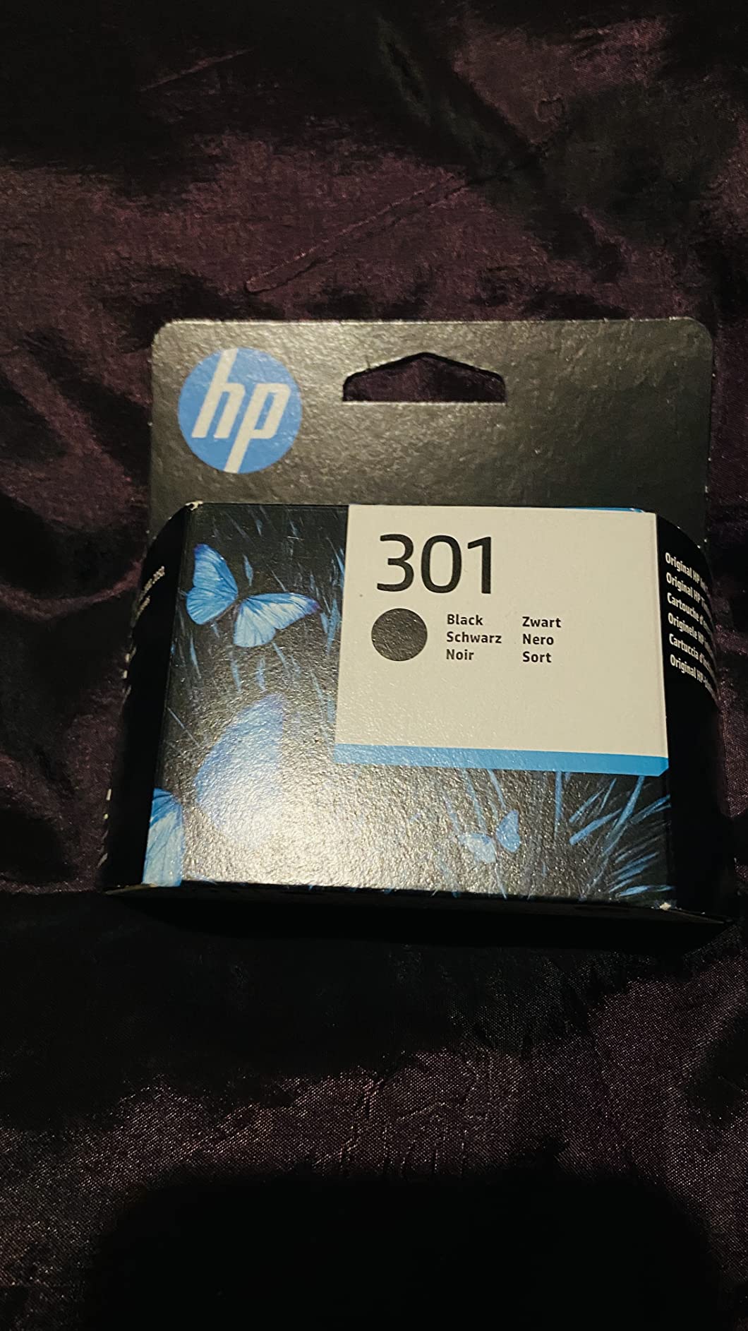 HP CH561EE 301 Original Ink Cartridge, Black, Pack of 1 : Amazon.co.uk ...