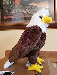 Amazon.com: Wild Republic Bald Eagle Plush, Stuffed Animal, Plush Toy ...
