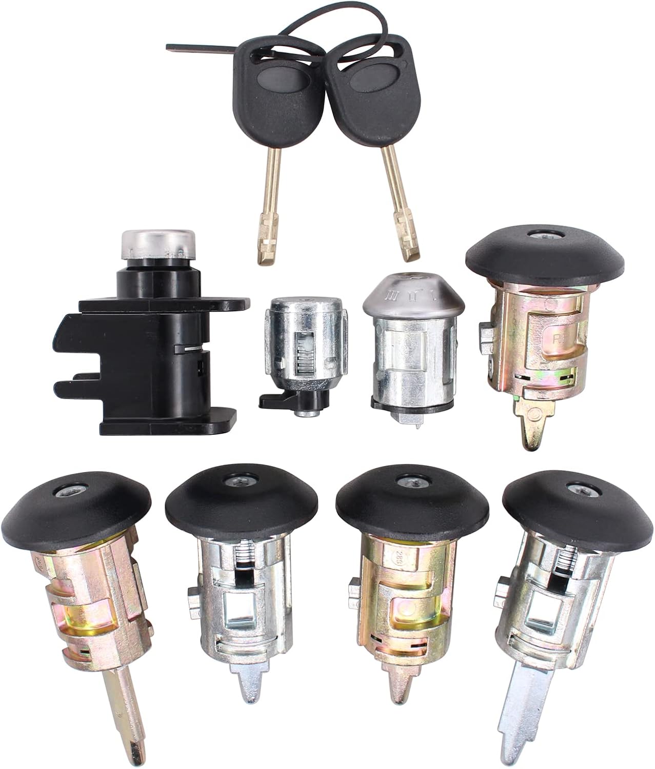 Amazon.com: XtremeAmazing Complete Lock Set for Transit Connect 2010 ...