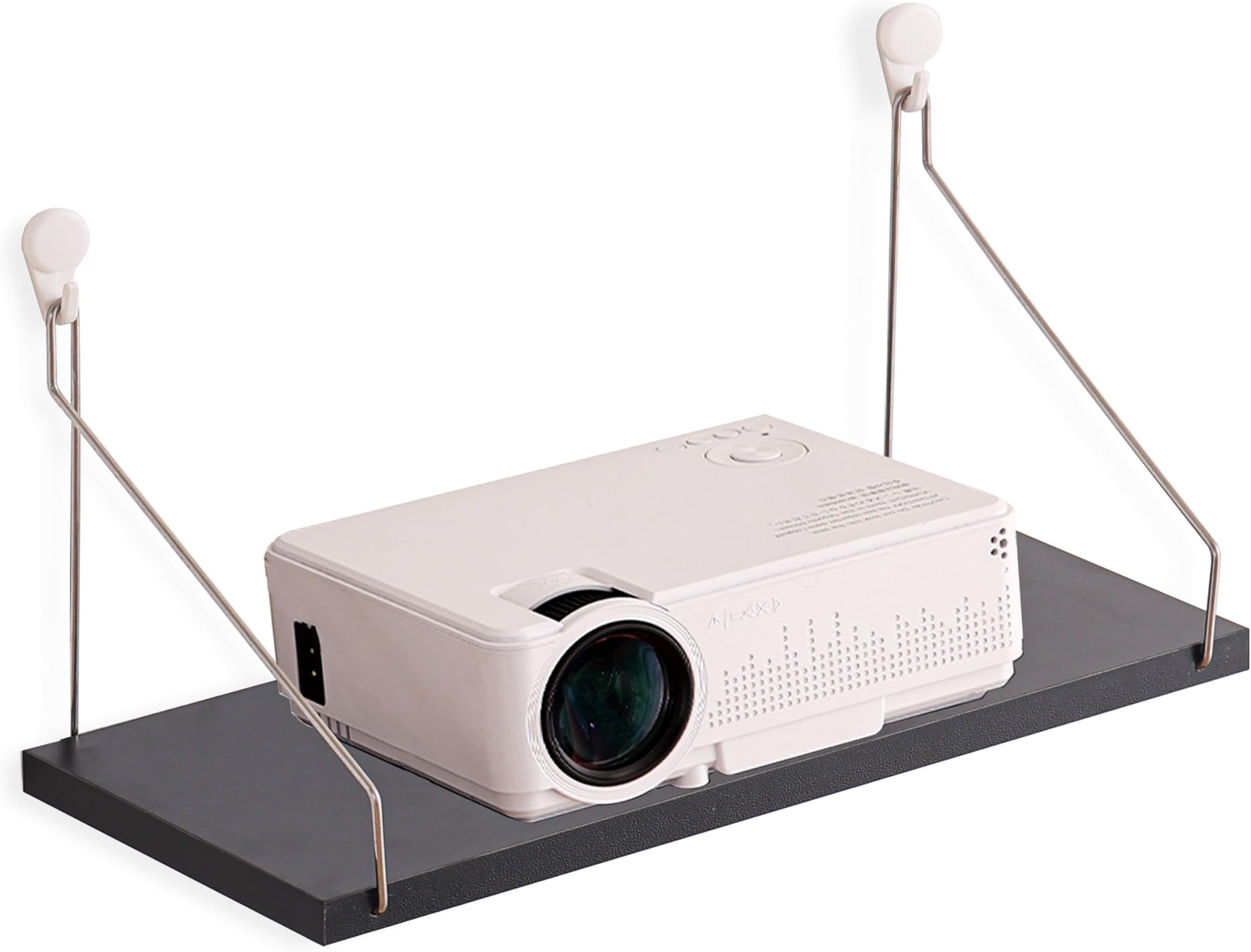 Amazon.com: HNVNER Floating Shelves for Entertainment Center, Metal ...