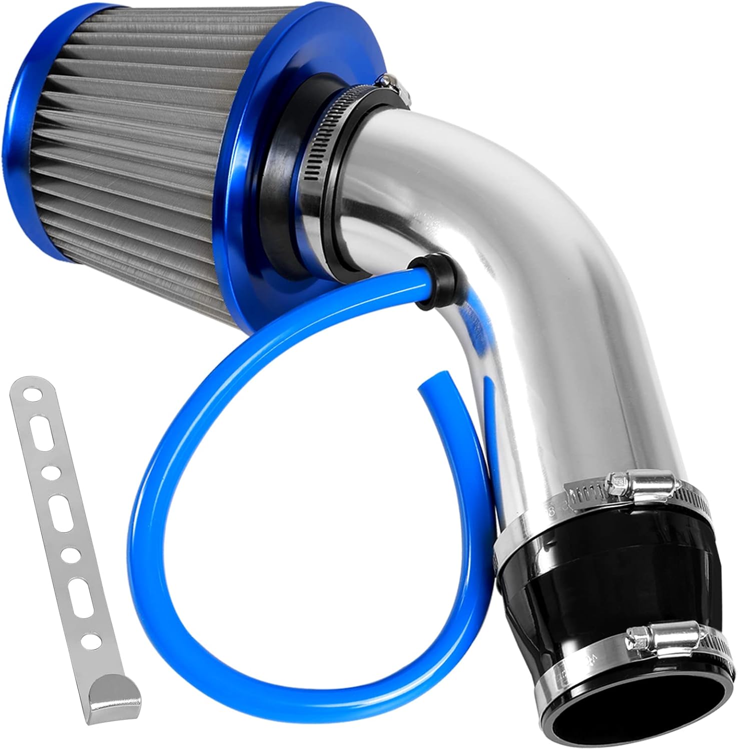 Amazon.com: Tongze 3 Inch Universal Cold Air Intake Filter Kit with ...