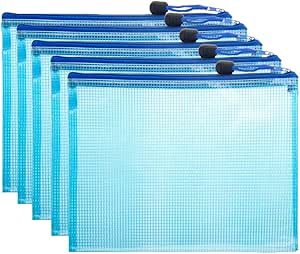 Amazon.com: Folderlders,Plastic Zip Wallet,Ziplock Bags,File Folders ...