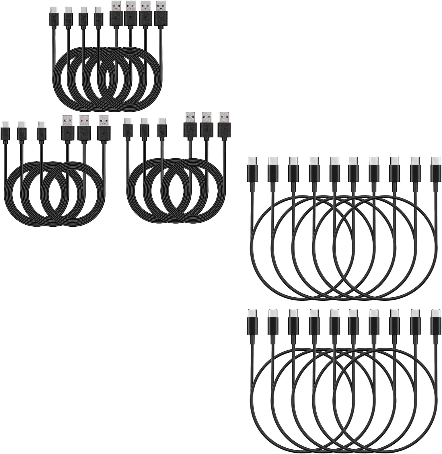 Amazon.com: Smays USB C Cable Bulk Bundle USB C to USB C Cable Bulk ...