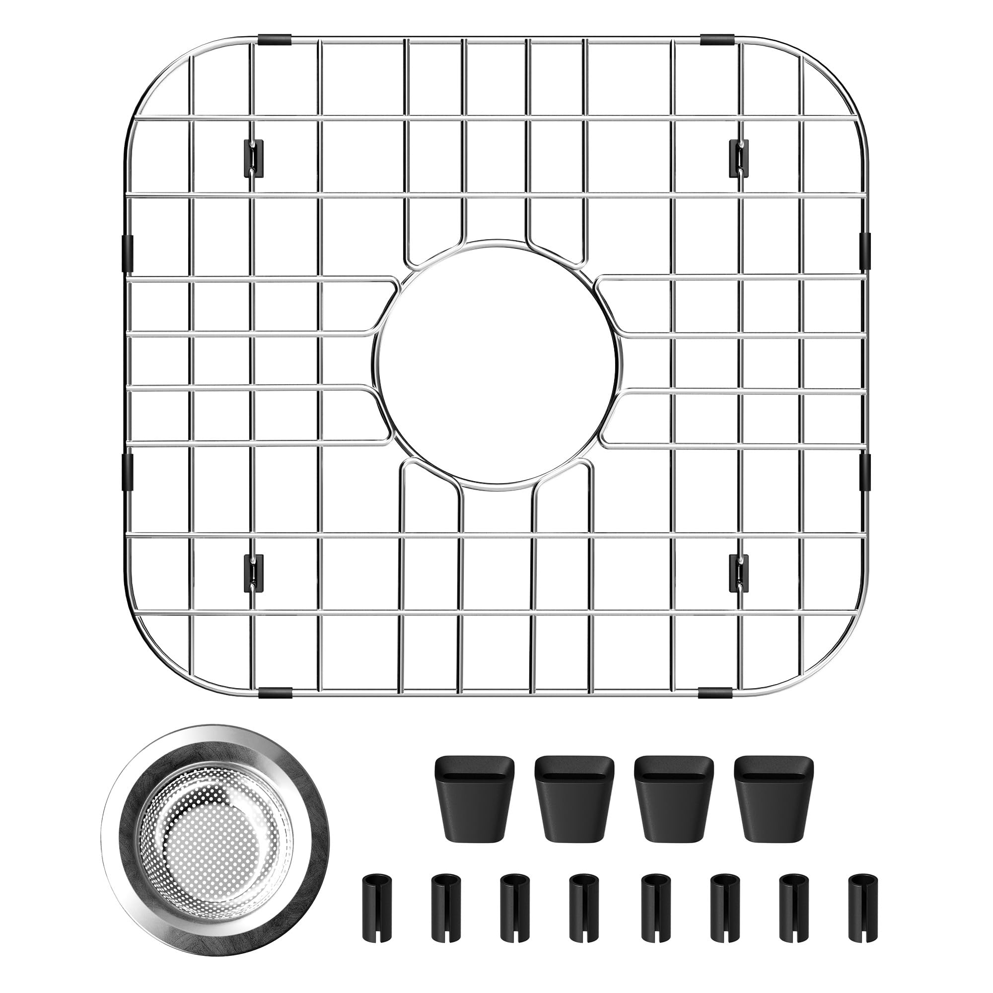 Amazon.com: Sink Grid Protector Bottom Sink Grate for Kitchen Sink ...