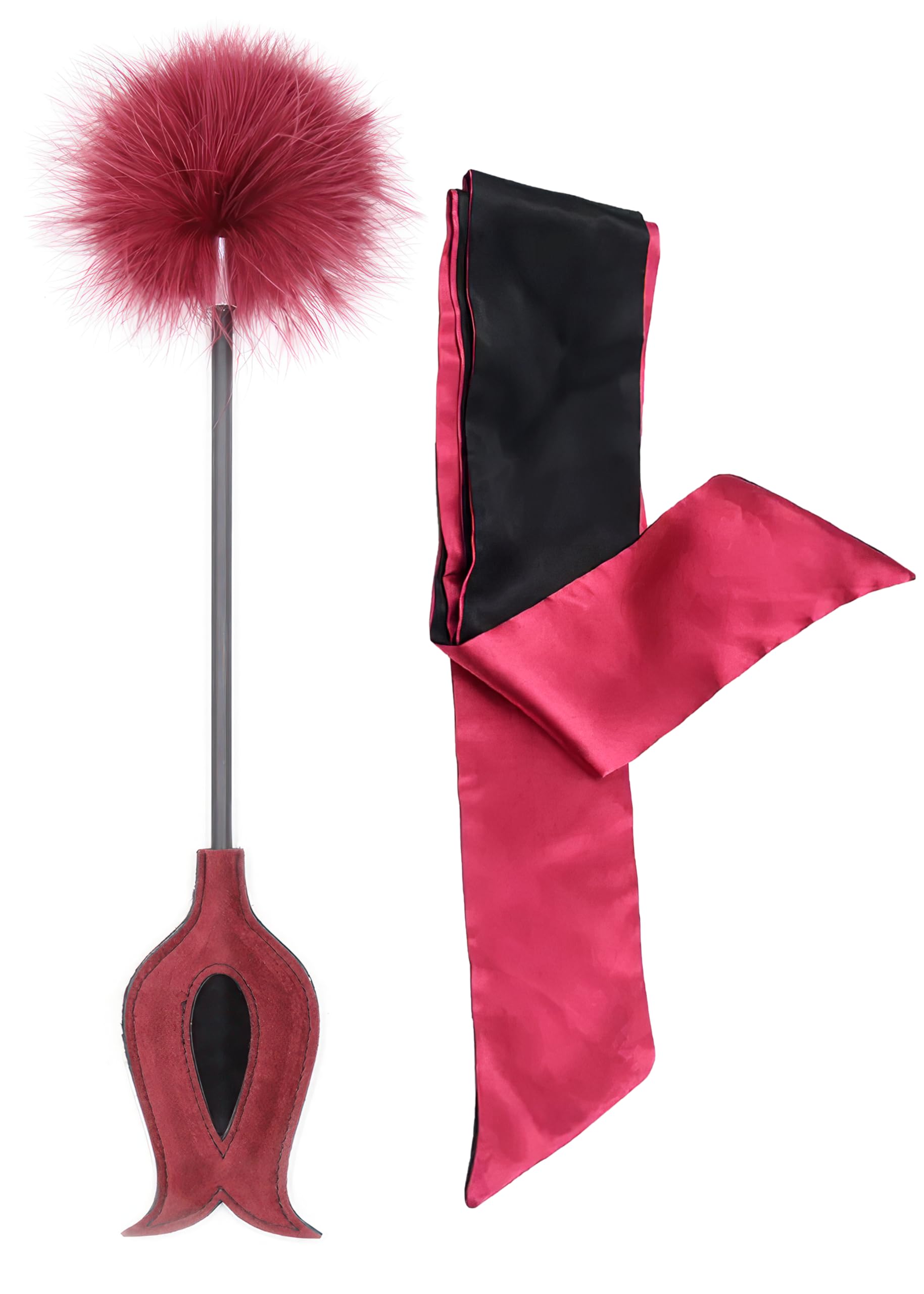 Amazon.com: Feather Tickler 16 inch Blindfold Eye Mask, French Tickler ...