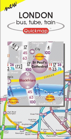 Quickmap London Bus, Tube, Train : Amazon.co.uk: Books