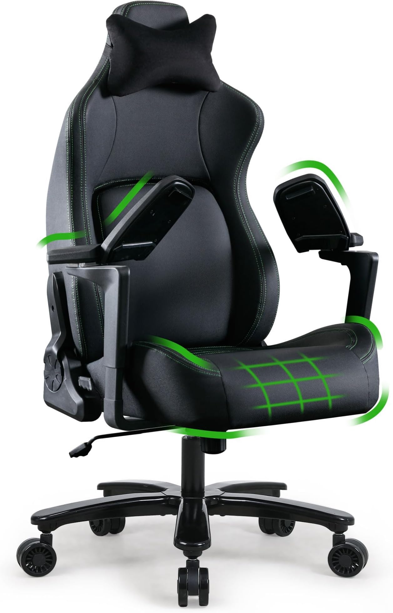 Amazon.com: AutoFull M5 Gaming Chair, Ergonomic Office Chair with ...