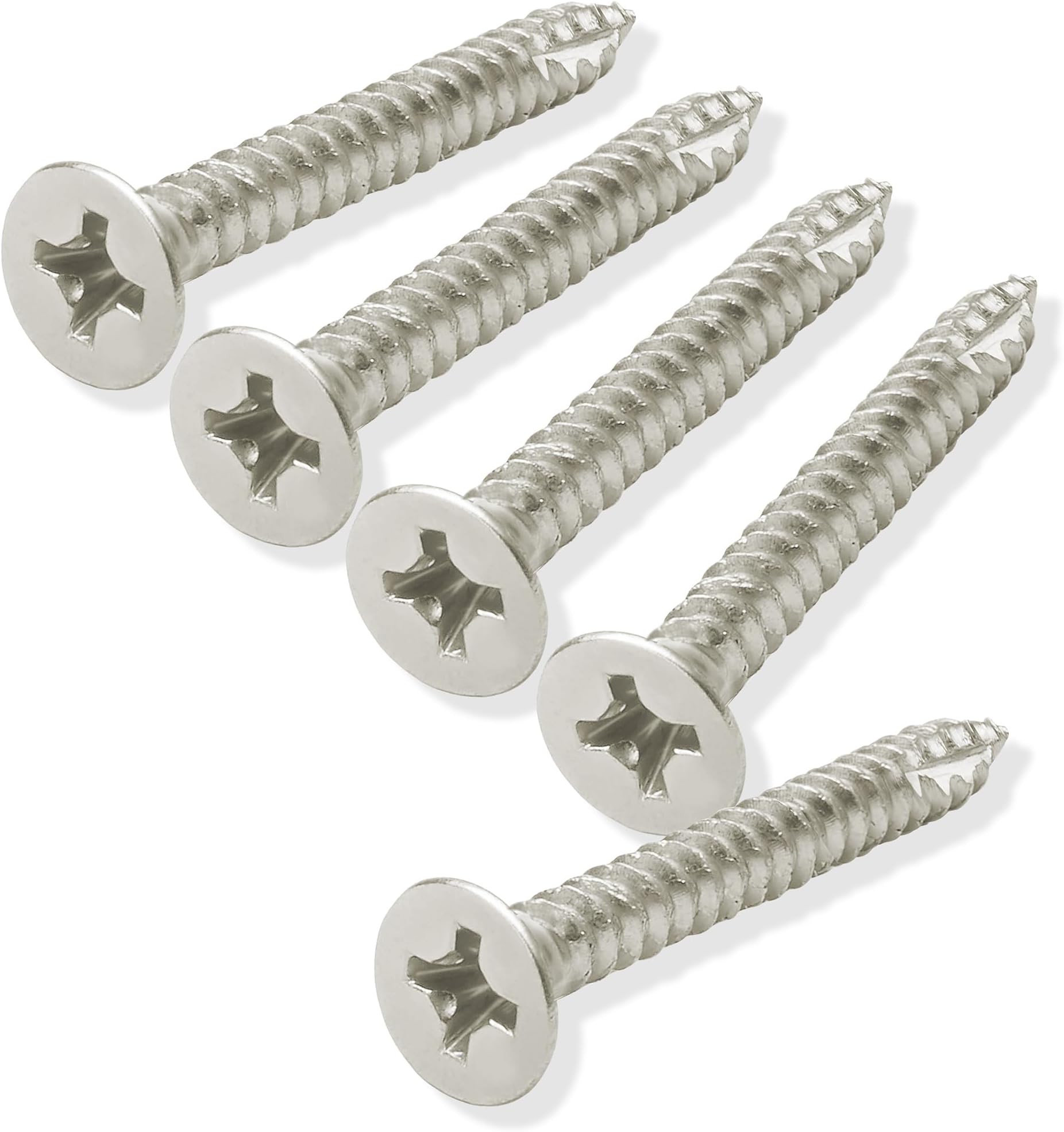 #9 x 1 in. Specialty Door Hinge Screw with Oversize Threads (6-Pack ...