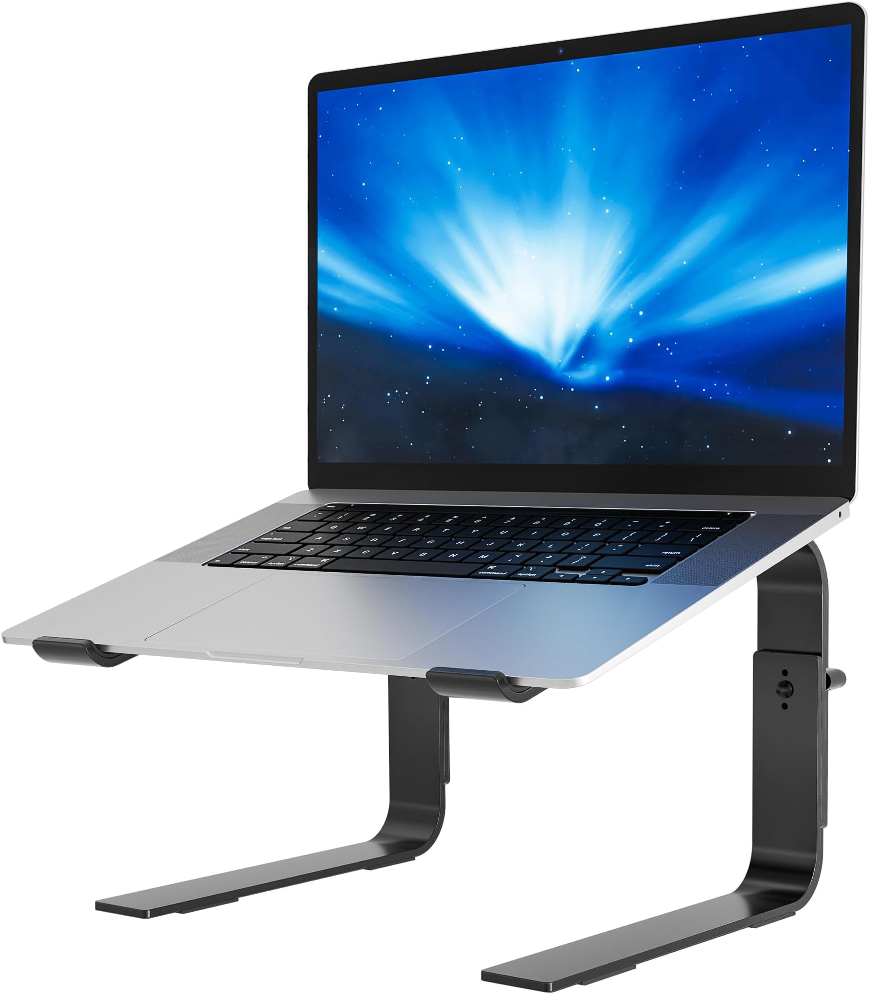 Pyle Supporto Laptop Portatile Doppio, Altezza Regolabile, Design ...