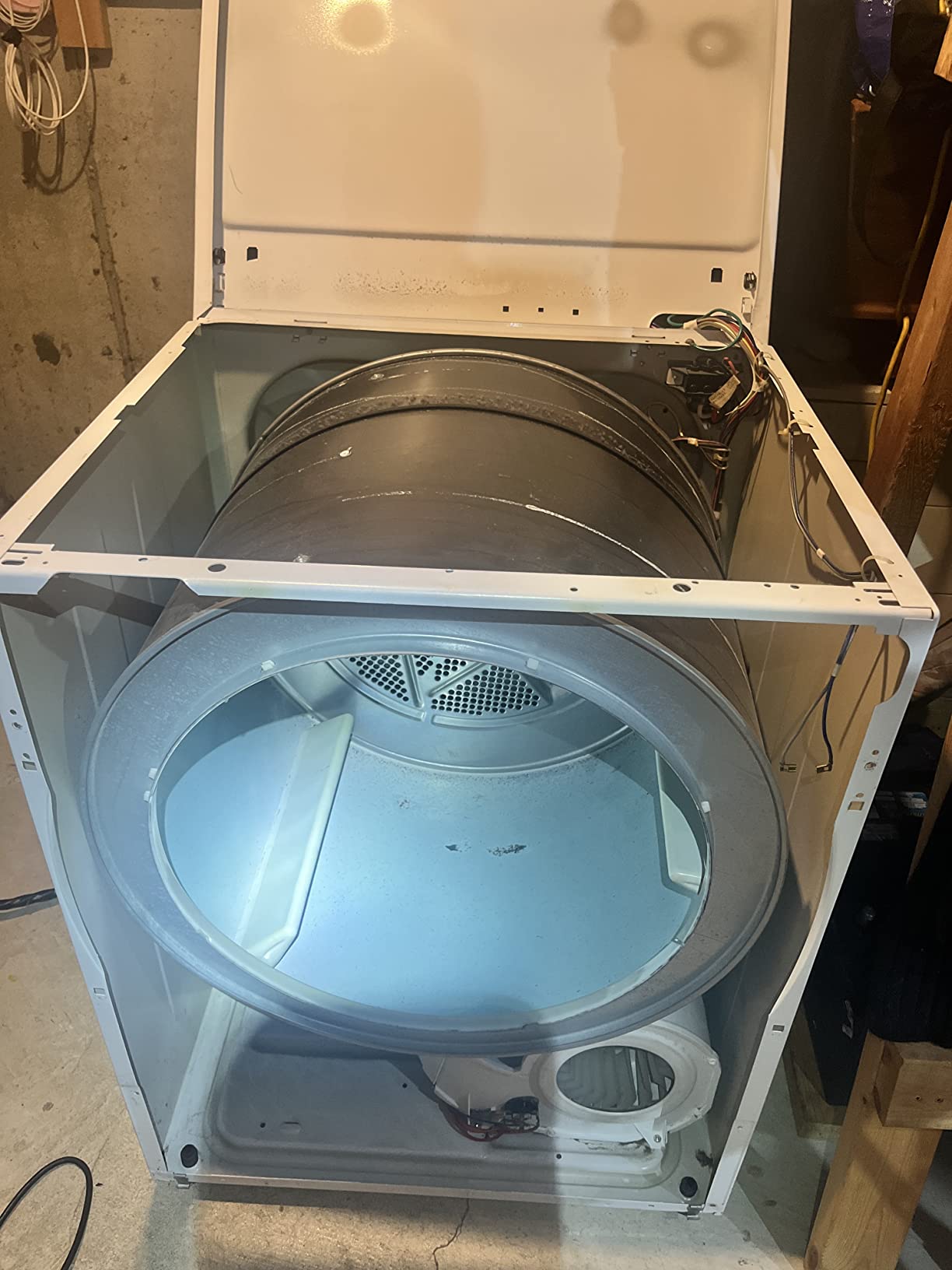 Podoy 5303281153 Dryer Rear Drum Bearing Kit for Frigidaire,Kenmore ...