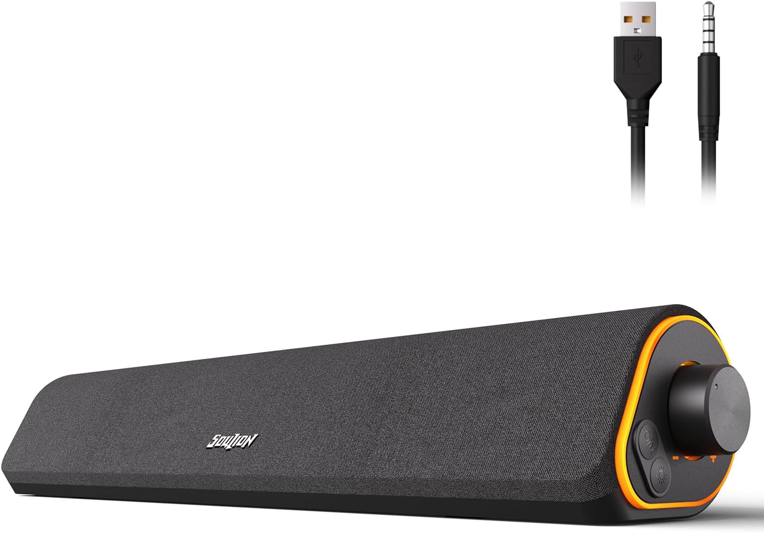 Amazon.com: LENRUE Computer Speakers,Wired USB-Powered PC Speakers with ...