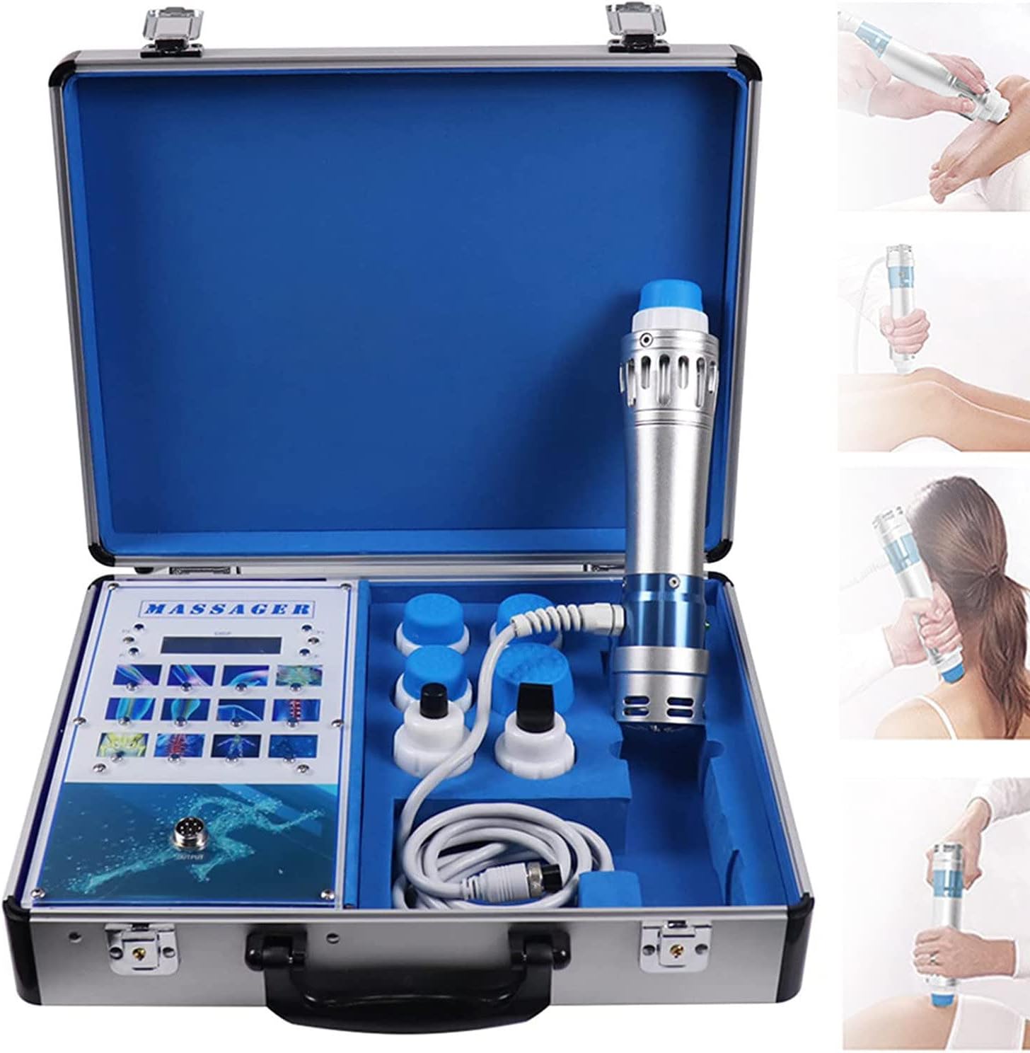 Amazon.com: GEHPYYDS New Upgrade Shock Impulse Waves Therapy Machine ...