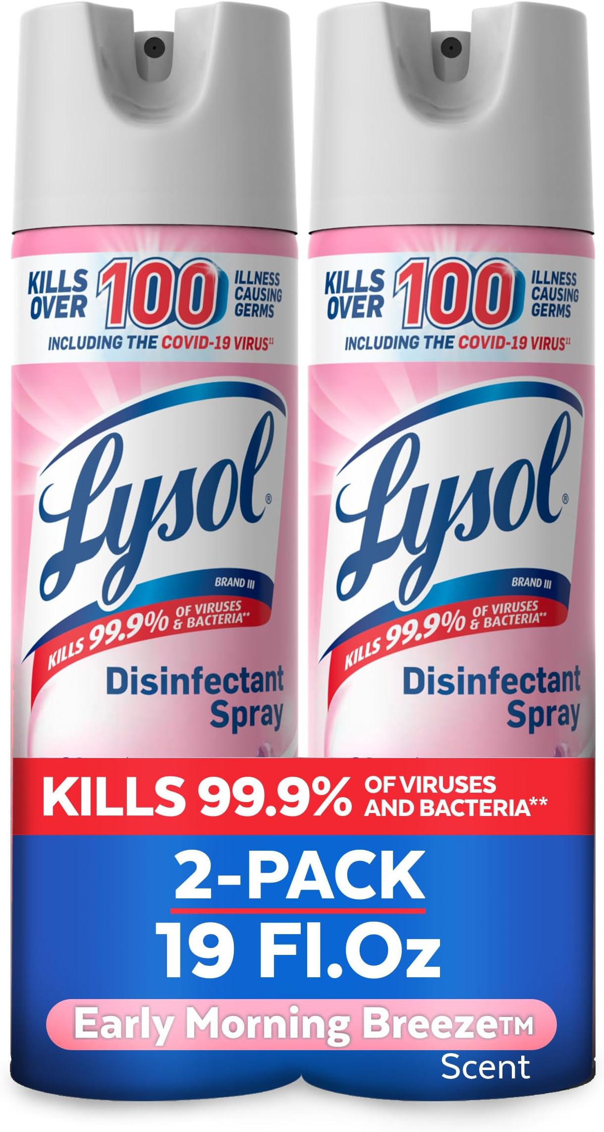 Amazon.com: Professional Lysol Disinfectant Spray, Original Scent, 19oz ...