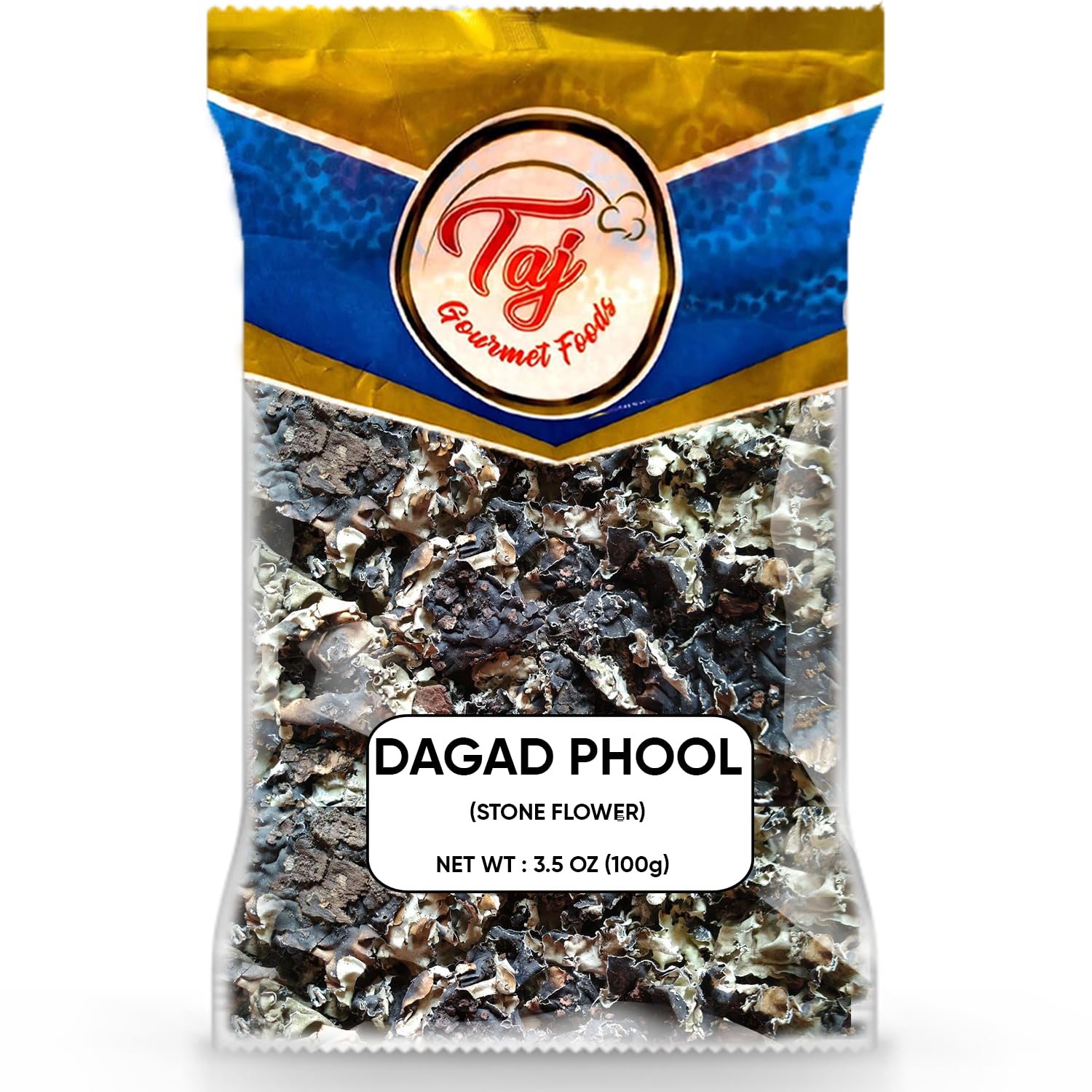 Amazon.com : TAJ Premium Indian Dagad Phool, Stone Flower, 3.5-Ounce (3 ...