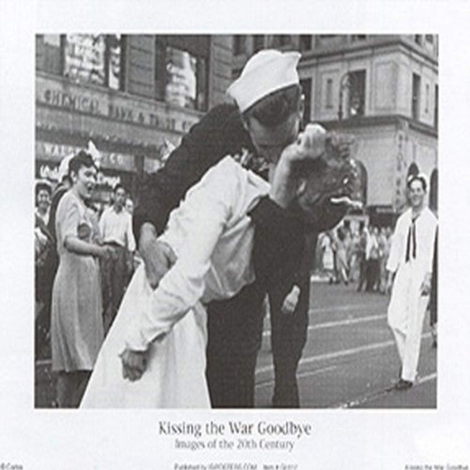 Amazon.com: BUY ART FOR LESS Kiss The War Goodbye 5 X 7 Poster: Prints ...