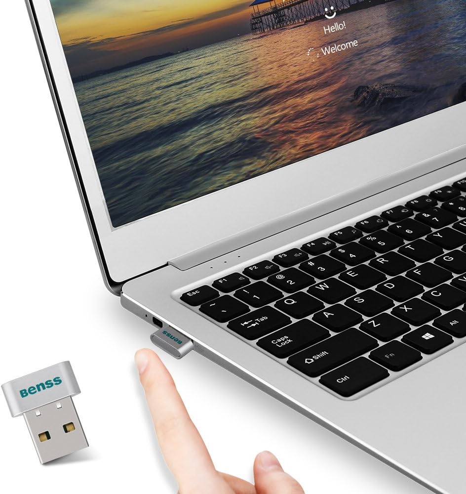 Amazon.com: Benss USB Fingerprint Reader for Windows 10 Hello Benss 360 ...