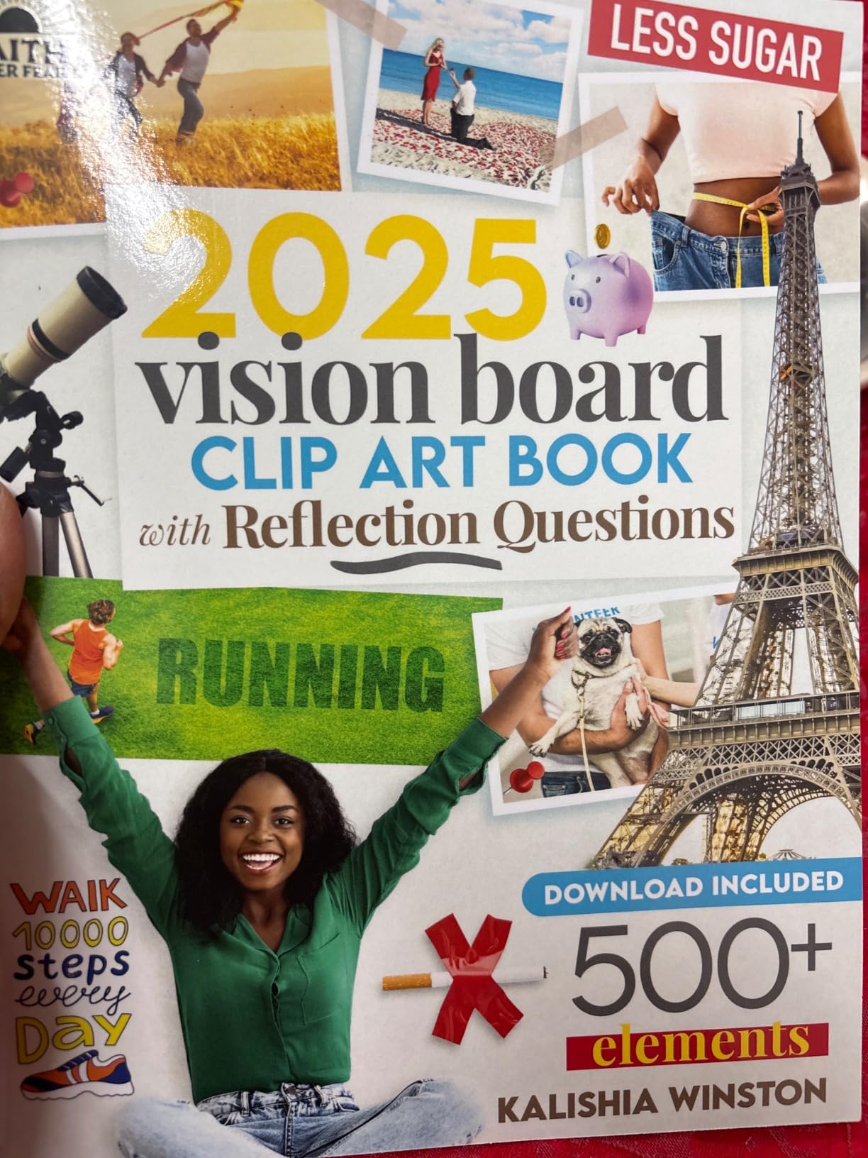 $4/mo - Finance 2025 Vision Board Clip Art Book: 500+ Powerful Pictures ...
