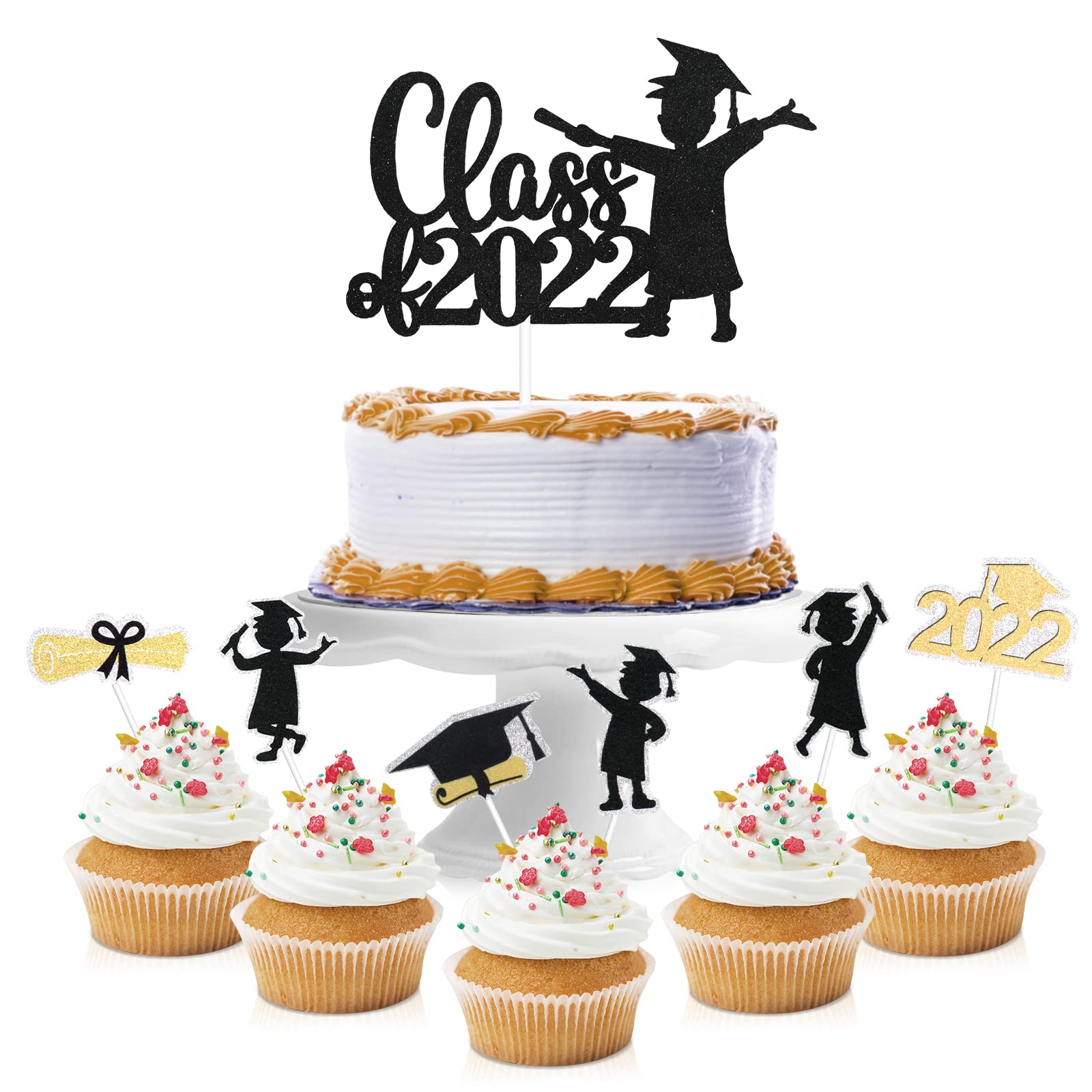 Buy Kindergarten Class Of 2022 Boy Graduation Cake Topper - Congrats ...