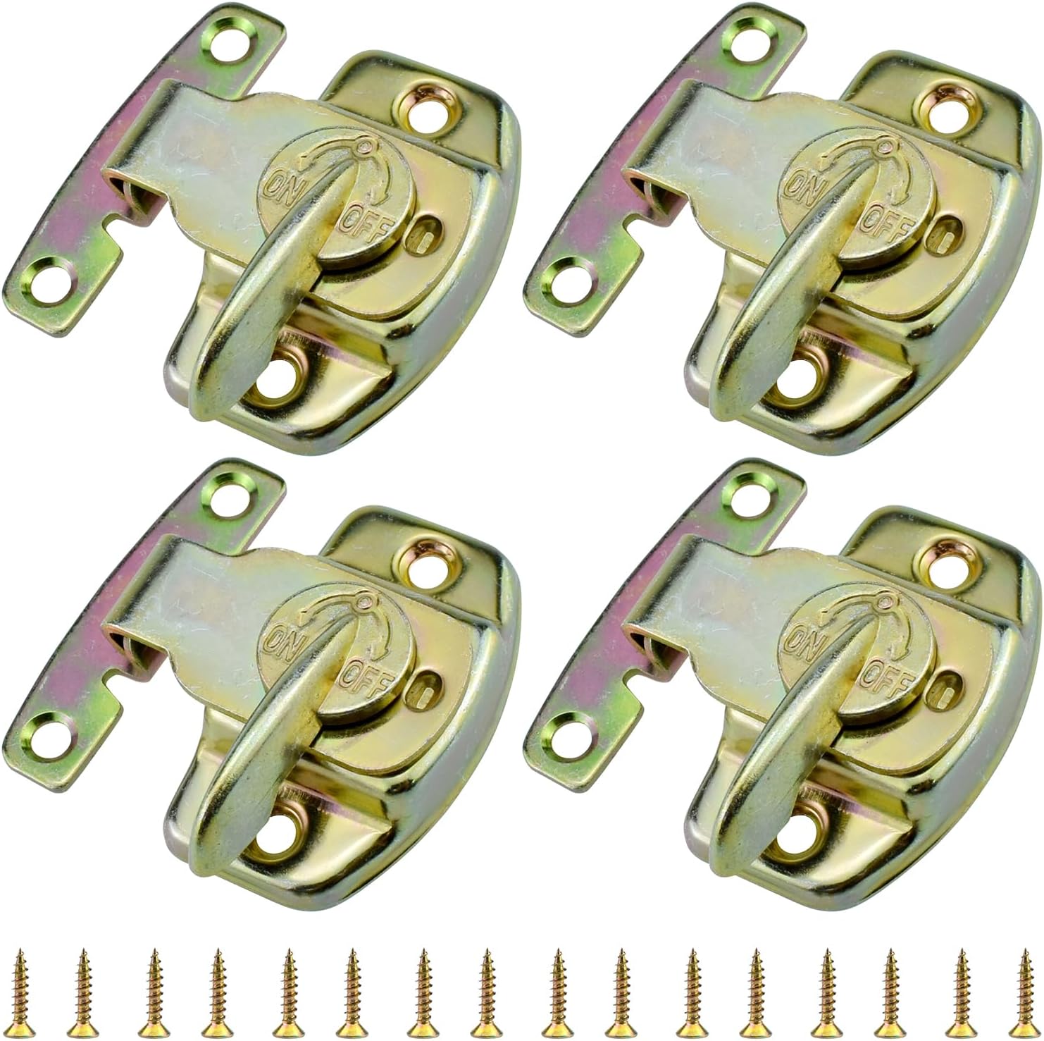 4Pcs Align-N-Lock Dining Table Locks, Heavy Duty Metal Spring Dining ...