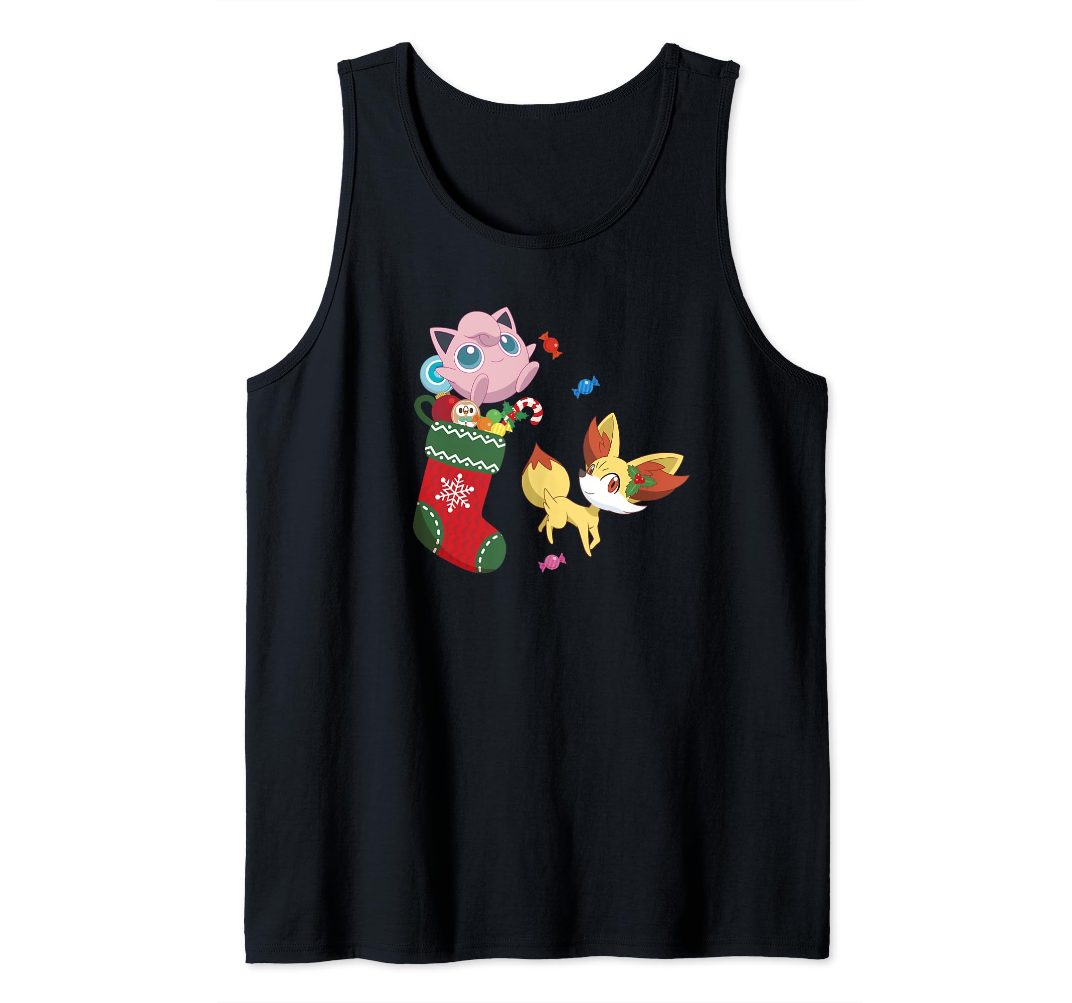 Amazon.com: Pokémon Christmas Jigglypuff & Fennekin Gift Stocking Tank ...
