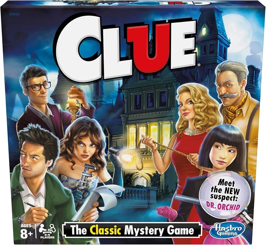 Clue Board Game Box