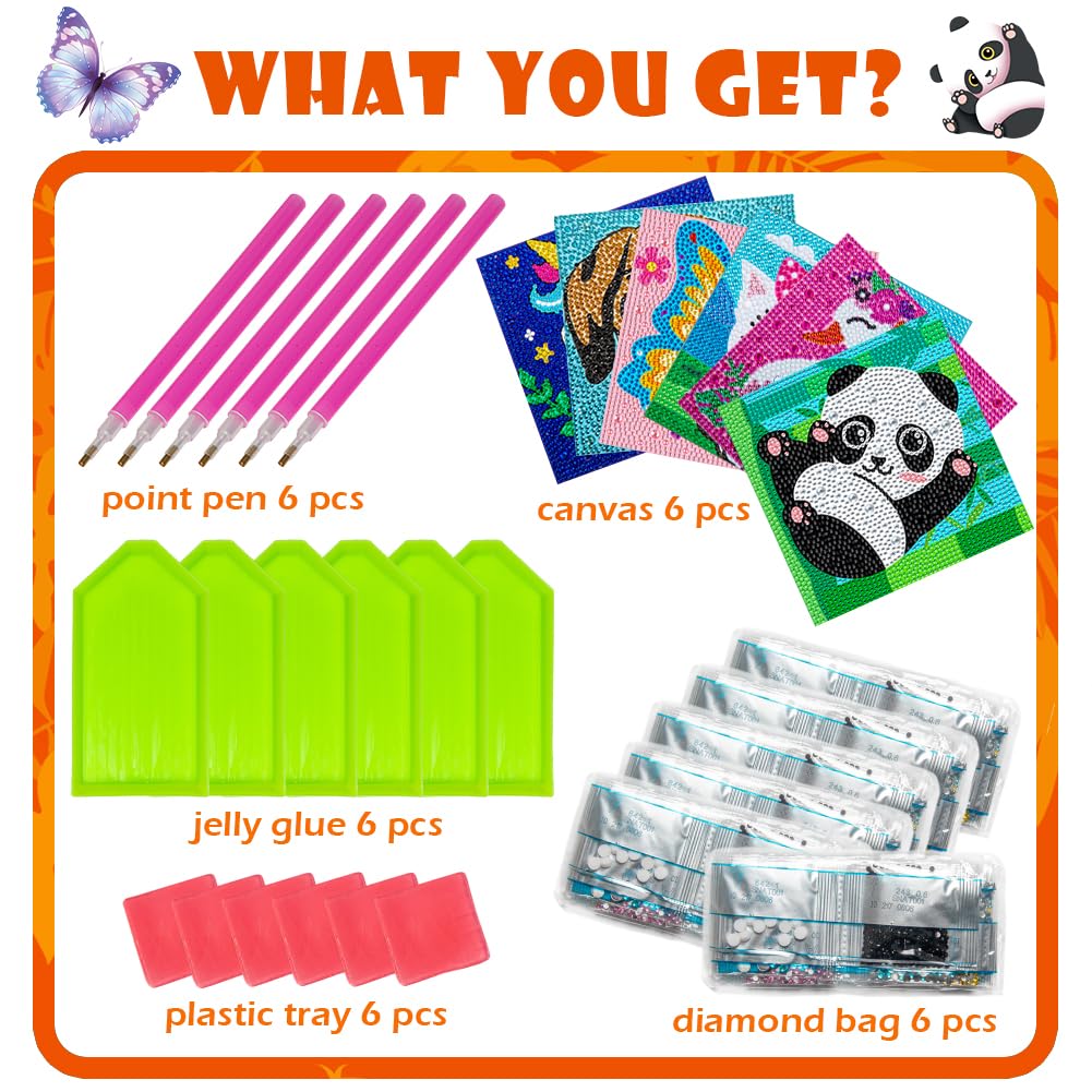 Snapklik.com : Labeol Diamond Art Kits For Kids Crafts For Girls Ages 6 ...