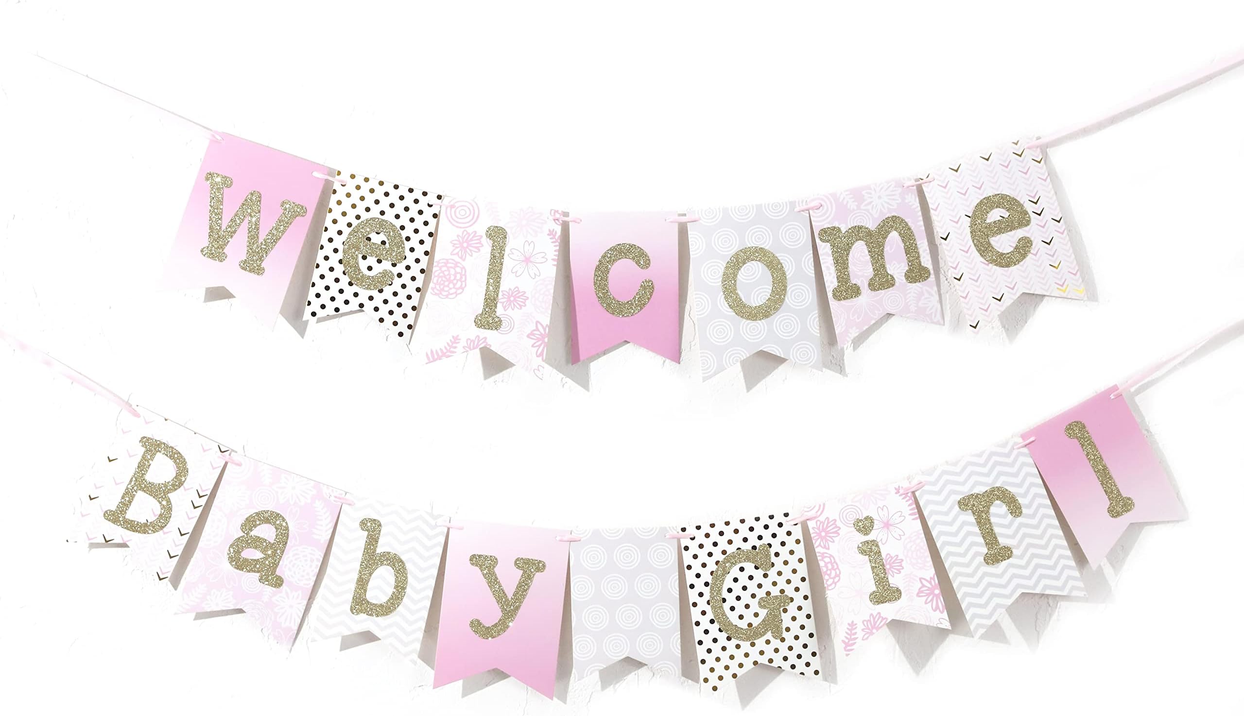 Amazon.com: Baby Shower Decorations for Boy - Welcome Baby Boy Banner ...