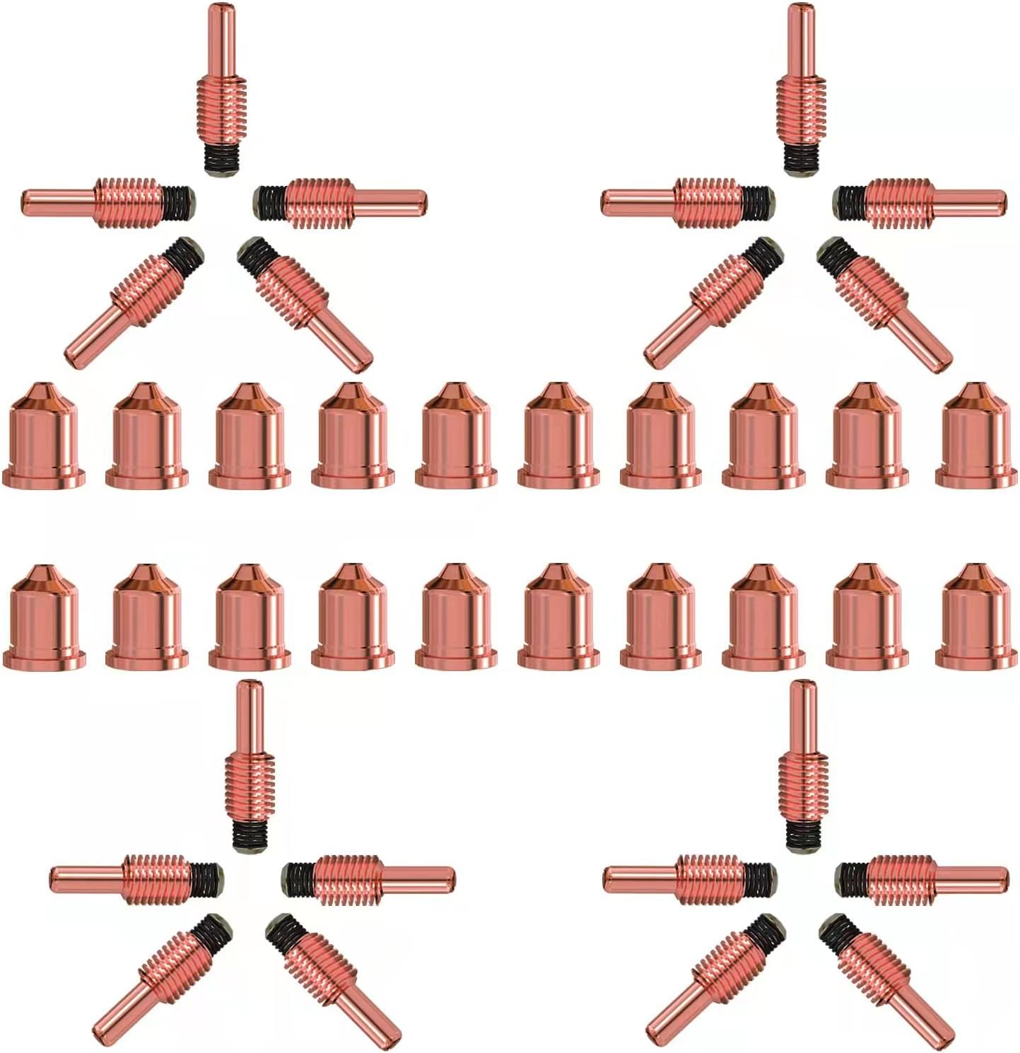 Threcrt 20pcs 220842 plasma Tips 20pcs 220819 plasma Electrode Fit 65 ...