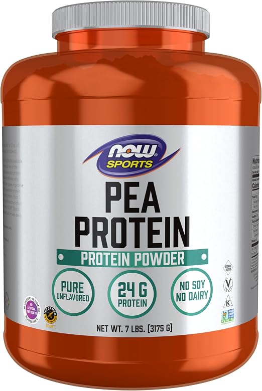 Amazon.com: NOW Foods Sports Nutrition, Pea Protein 24 g, Fast ...
