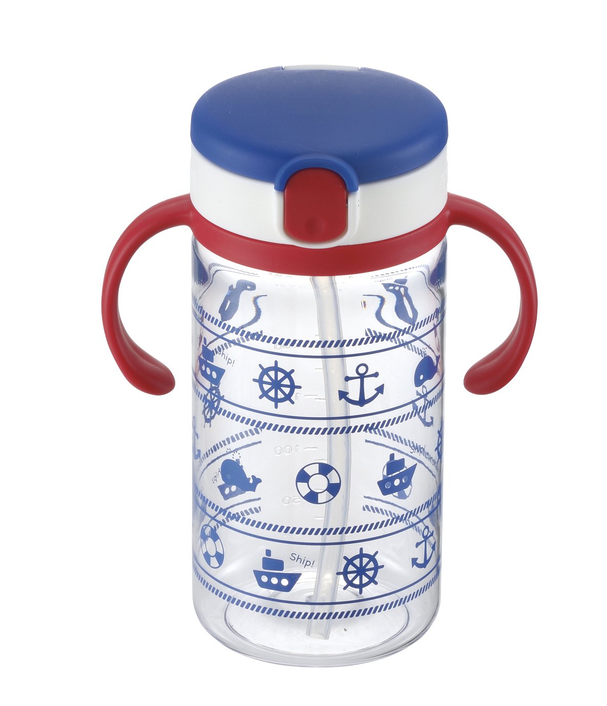 Buy Richell Japan Broad-Neck Straw Mug Glass Bottle (White, 320 ml ...