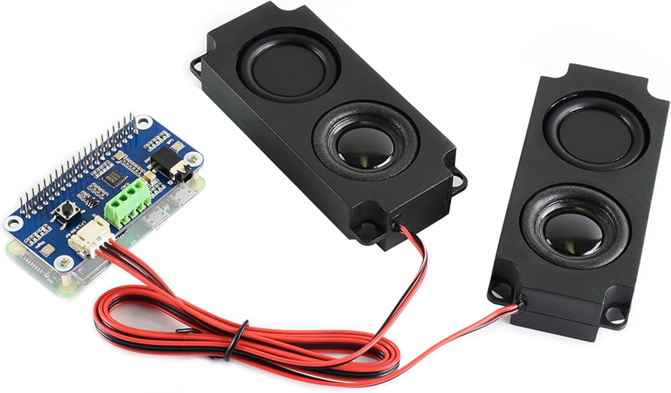 Amazon.com: WM8960 Audio HAT Module for Raspberry Pi 5/4B/3B+/3B/A+ ...