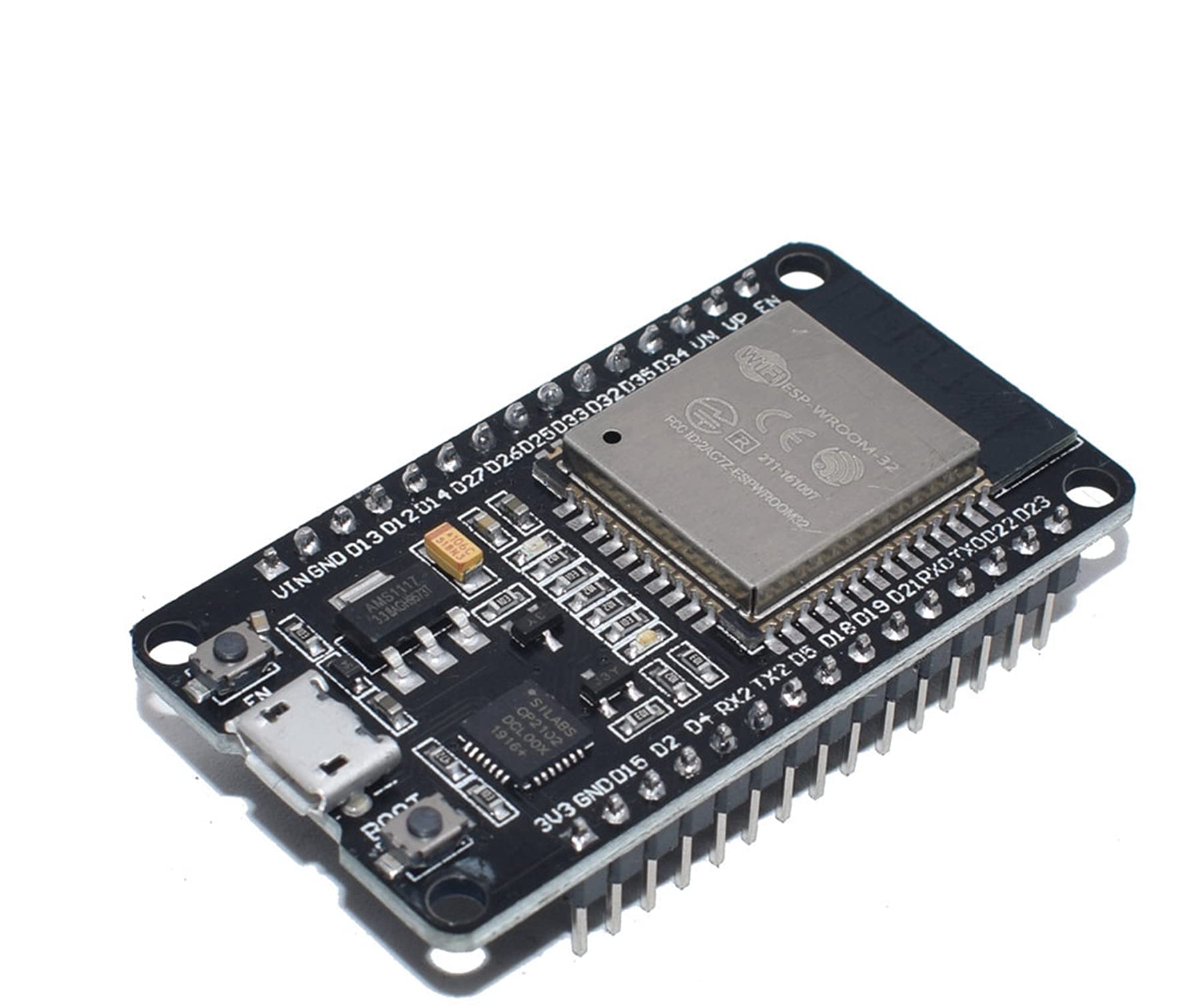 DIGISHUO ESP-WROOM-32 ESP32 ESP-32S Development Board 2.4GHz Dual-Mode ...