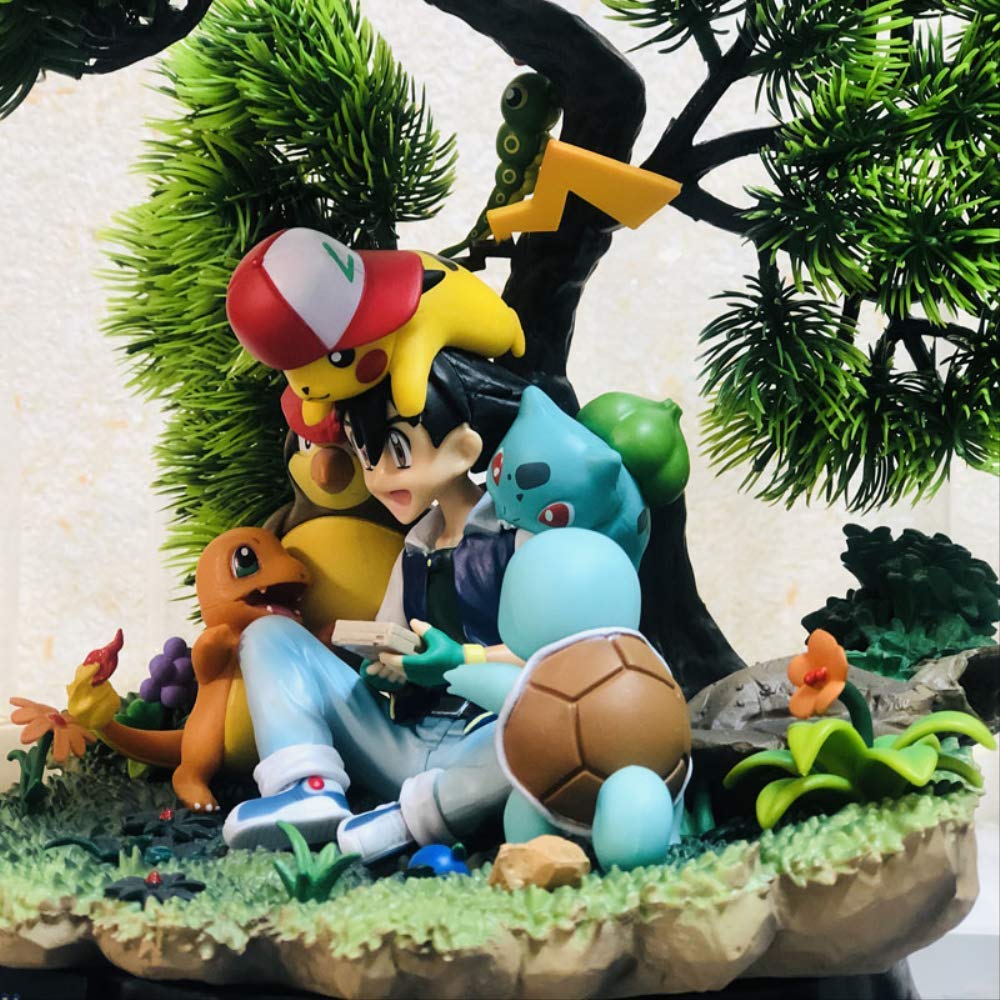 Pokemon Action Figure Model Toy Collection Ash Ketchum Pidgeot ...