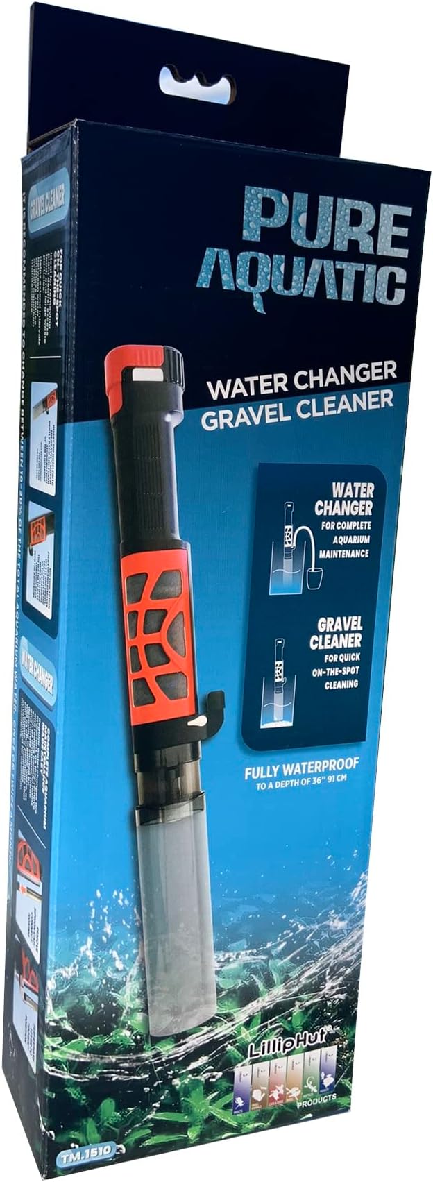 Amazon.com : LILLIPUT Pure Aquatic Gravel Cleaner, Aquarium Gravel Vacuum : Pet Supplies