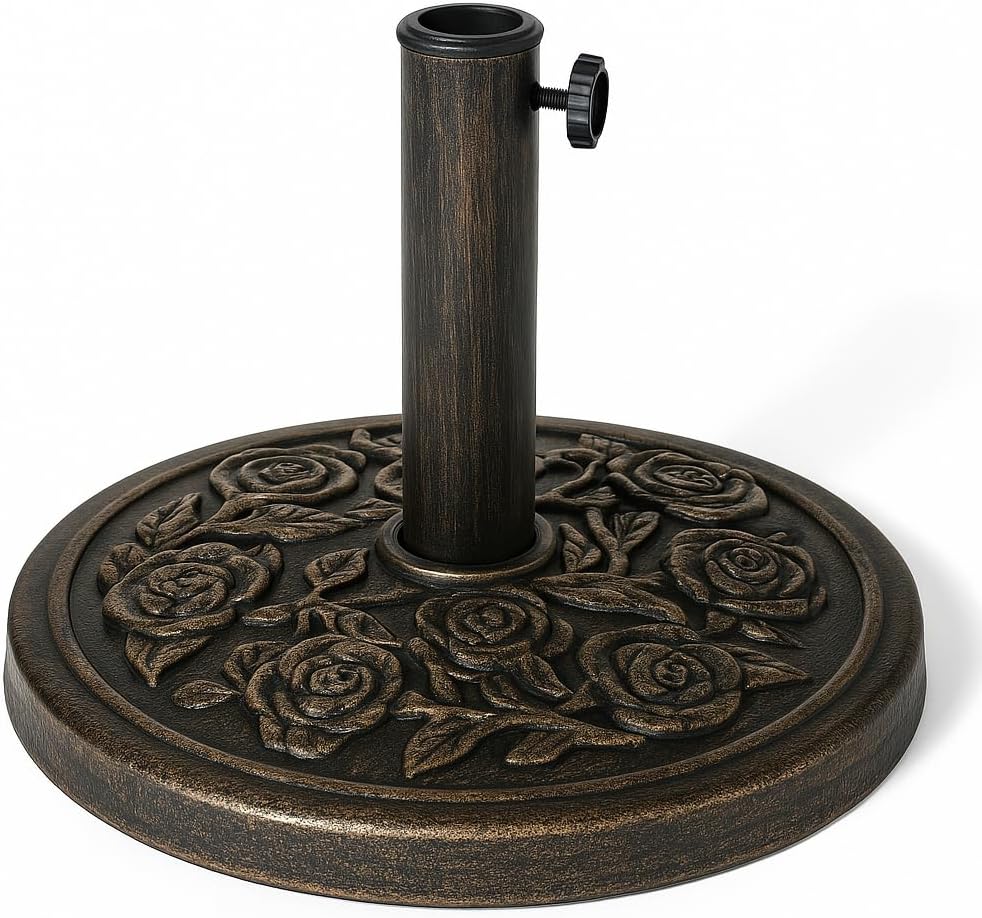Unibos Have Duty Garden Parasol Base Water Sand Fillable Stand 14L ...