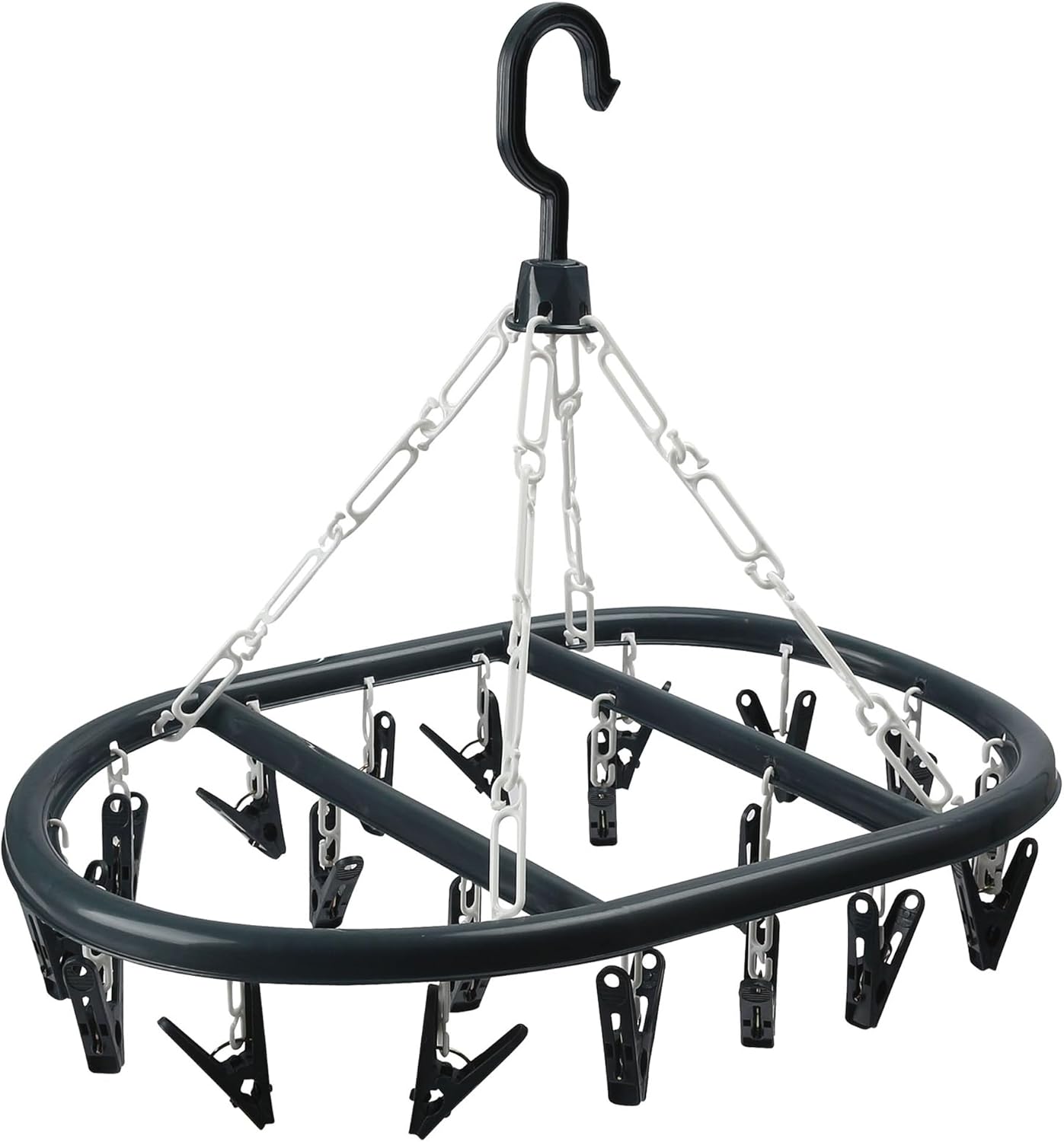 Laundry Mate Sock Hanger with 20 Pcs Clothes Pegs for Indoor Outdoor ...