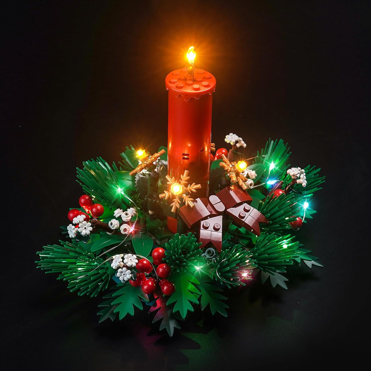 Amazon.com: LocoLee LED Light Kit Compatible with Lego Christmas Table ...