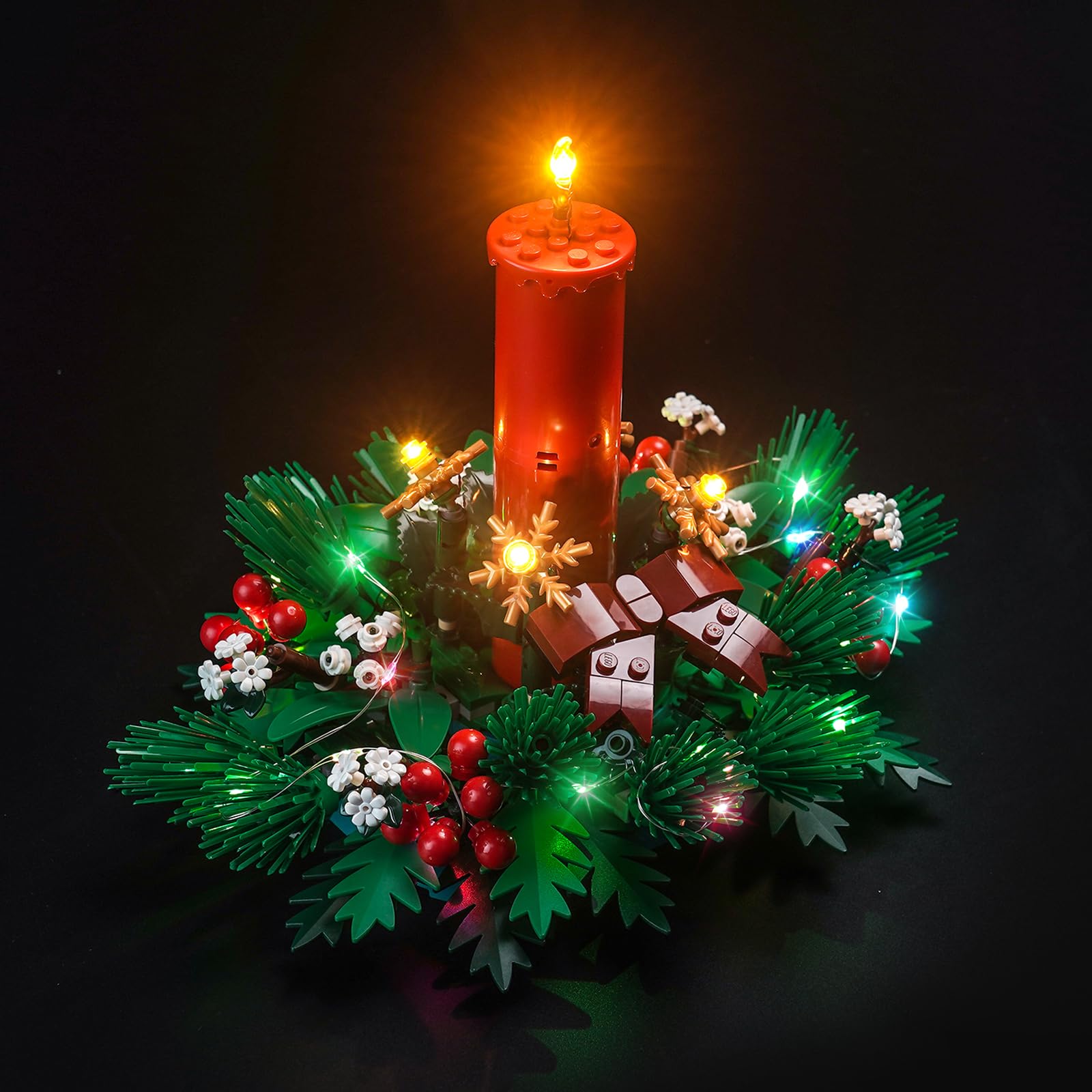 Amazon.com: LocoLee LED Light Kit Compatible with Lego Christmas Table ...