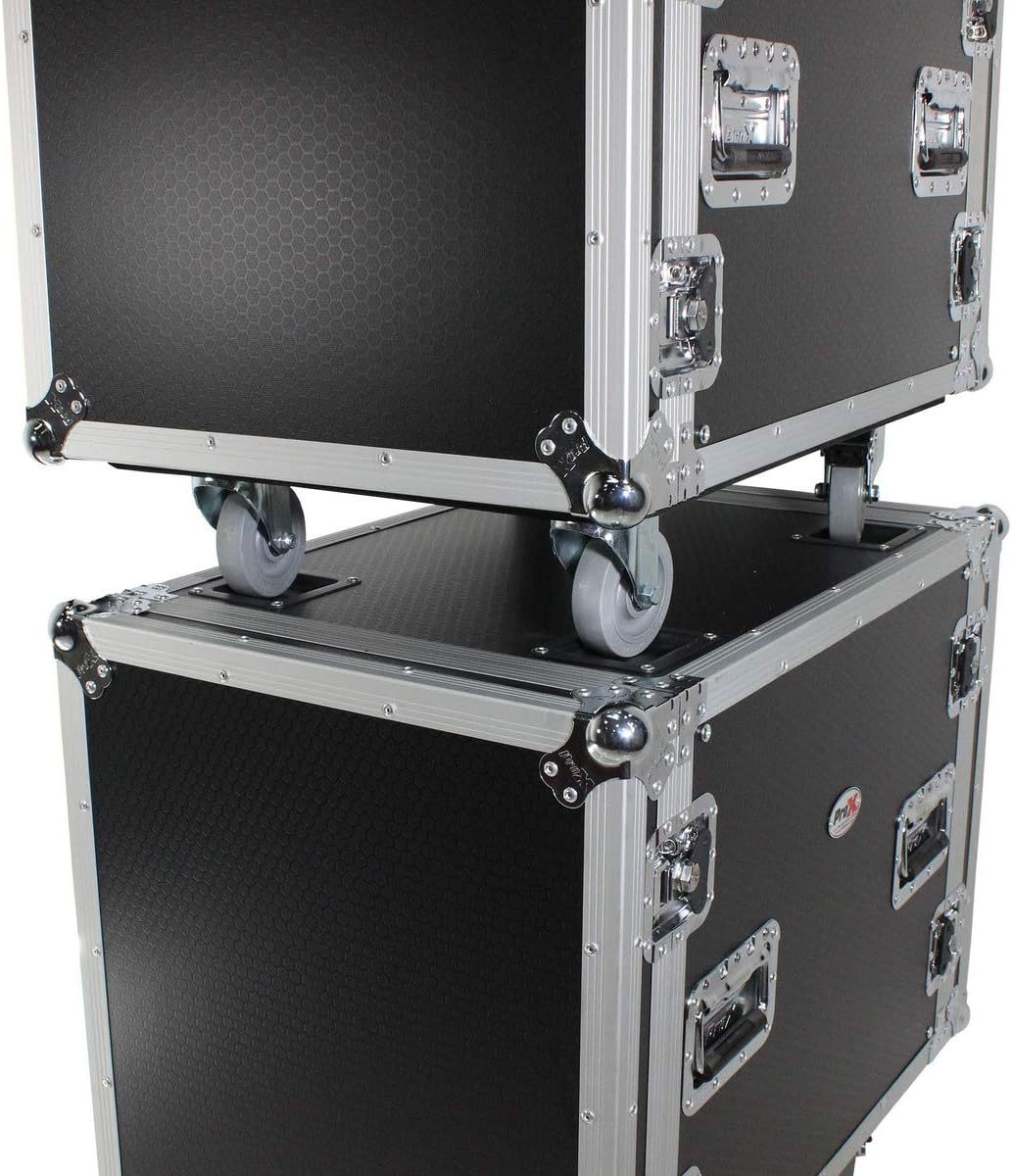 Pro X T-18RSS24WDST 24″ Profundidad Estándar 19″ 18U Rack Case wRuedas ...