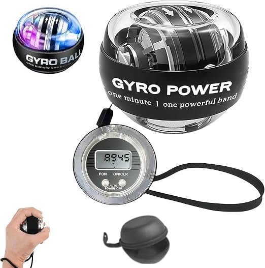 Amazon.com: Torqueball Hand Exerciser with Counter, Auto Start Gyro ...