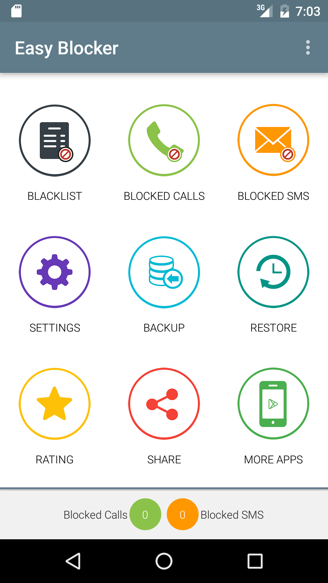 Call and SMS Easy Blocker - App on Amazon Appstore
