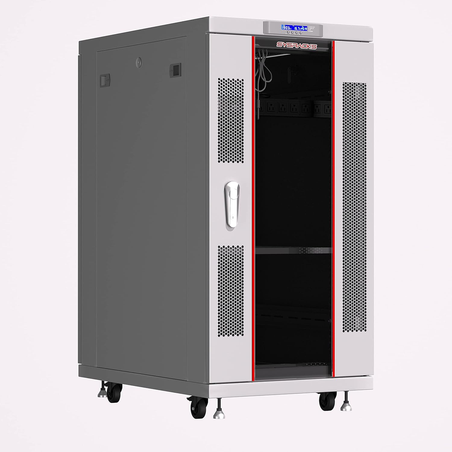 Sysracks 22U 35 Inch Deep Grey White Server Rack IT Kosovo | Ubuy