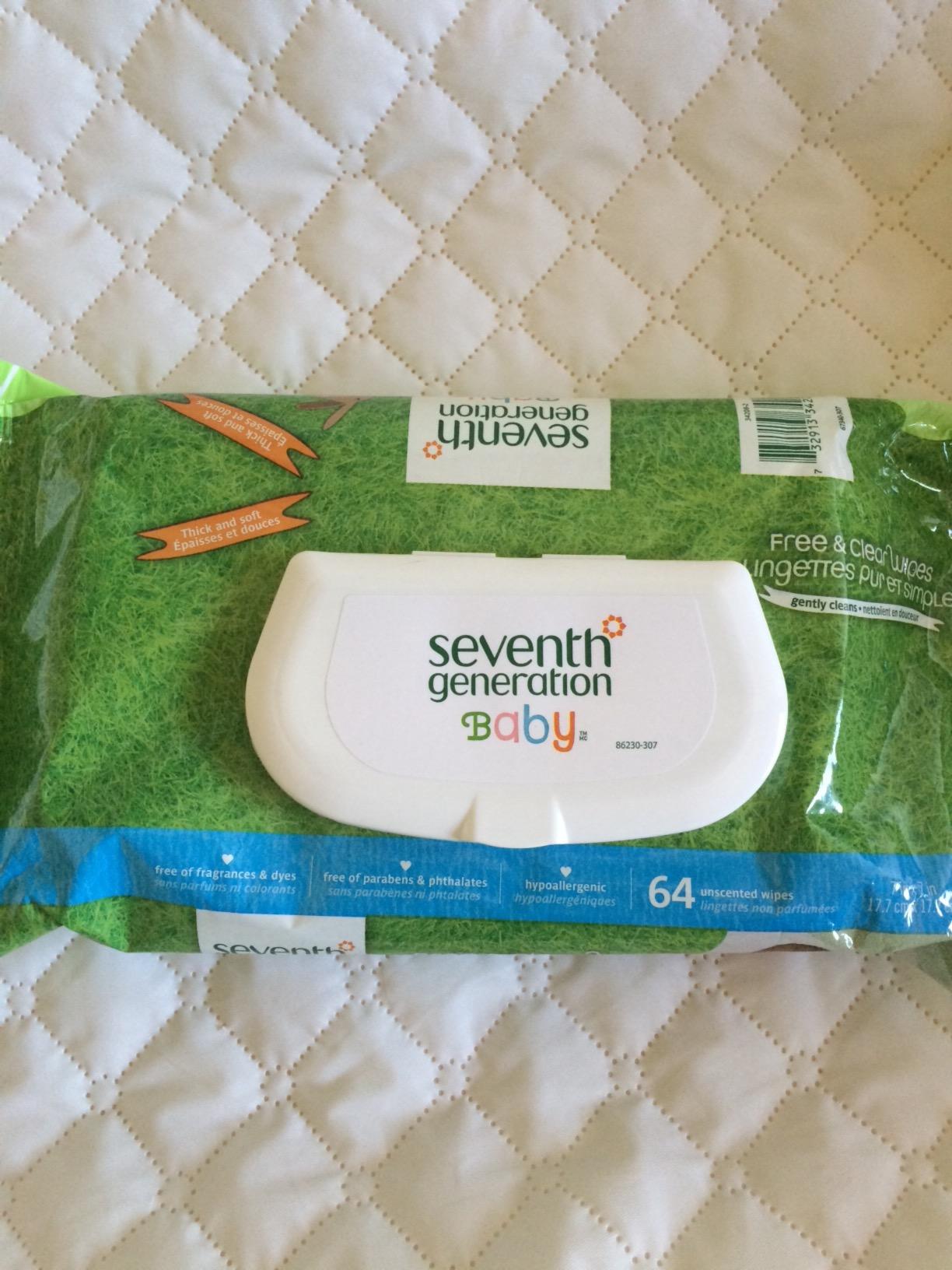 Amazon.com: Seventh Generation Baby Wipes, Free & Clear with Flip Top ...