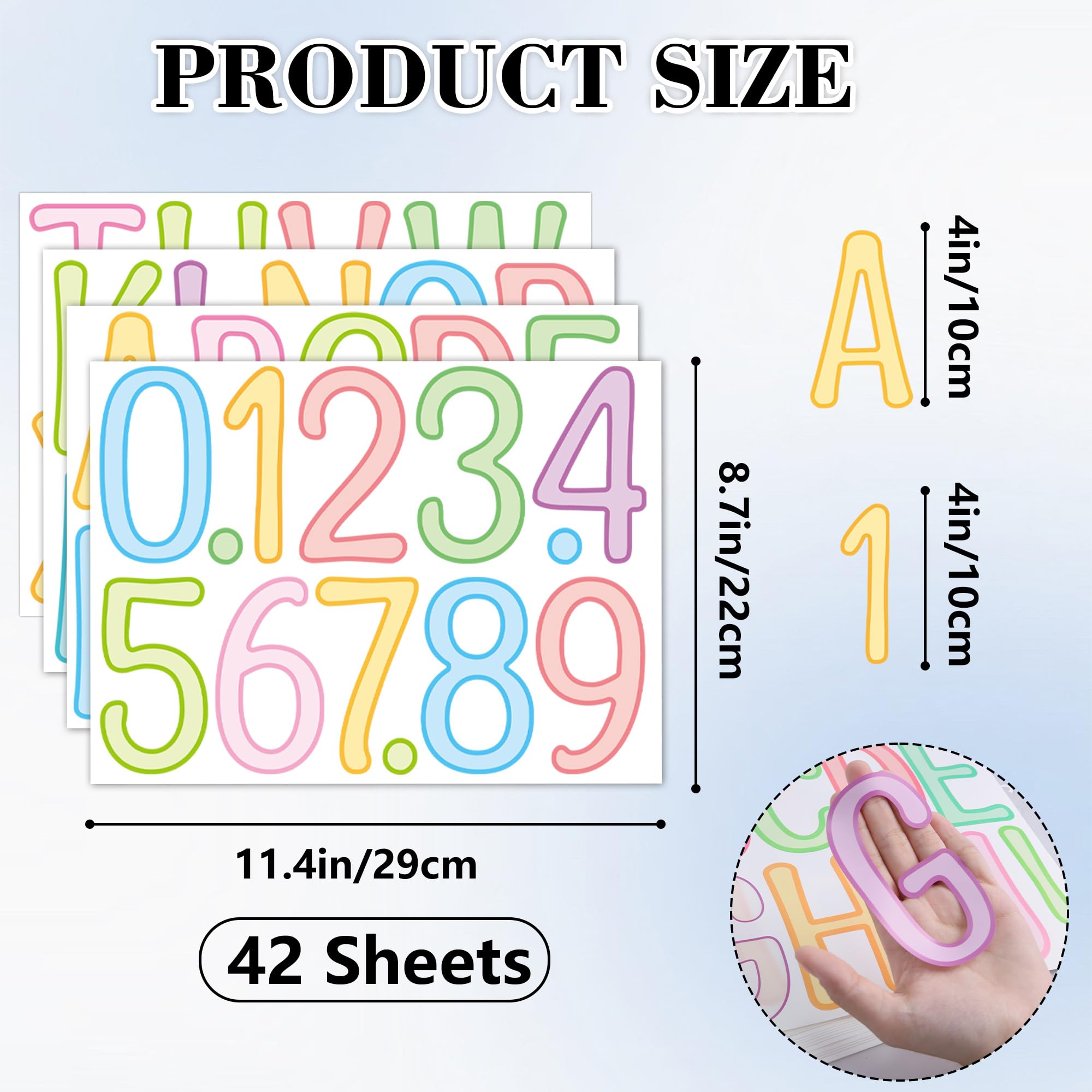 Adhesive Letters For Poster Board