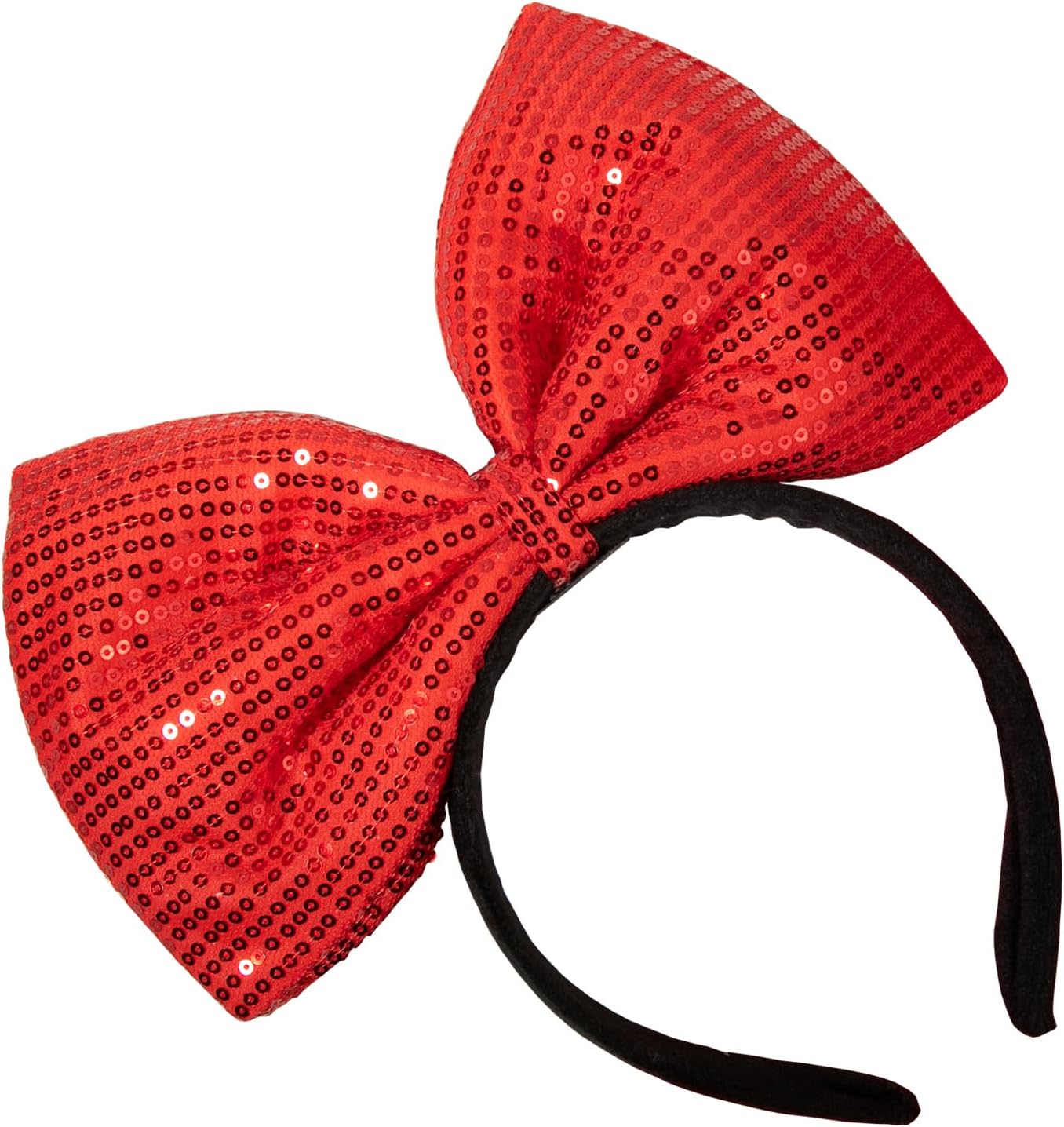 Amazon.com: Bubbmi Large Hair Bow Headband, Hot Pink Huge Oversized ...