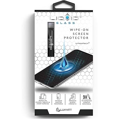 ProofTech Liquid Glass Screen Protector For All Smartphones Tablets ...