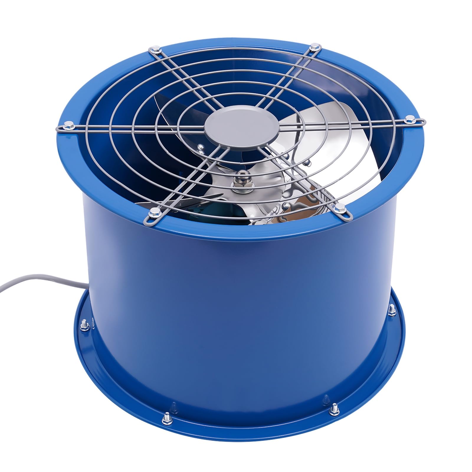 Low Noise 71db Tube Axial Fan 16" Industrial Cylinder Axial Exhaust Fan ...