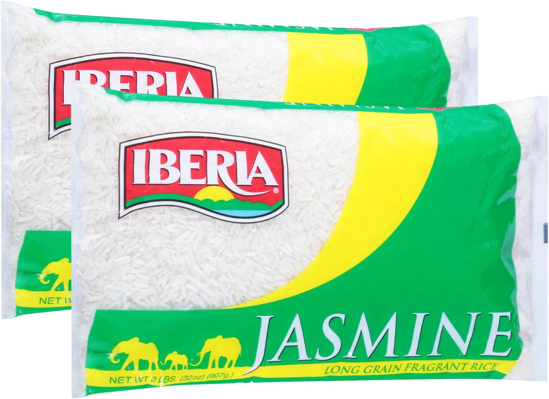 Amazon.com : Iberia Jasmine Rice, 2 lb. (Pack of 2) : Grocery & Gourmet ...